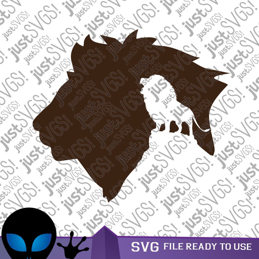 Lion Head Svg, Cat Svg,african Cat Svg, Lion Mane Svg, Safari Avg, Lion ...