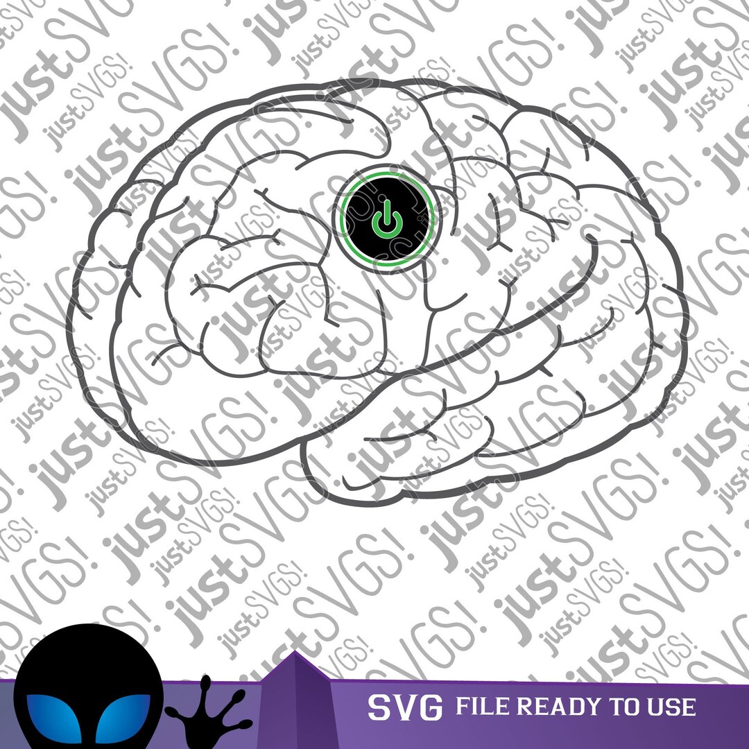 Brain Svg, Think Svg, Brain on Svg, Critical Thinking Svg, Brains Svg ...