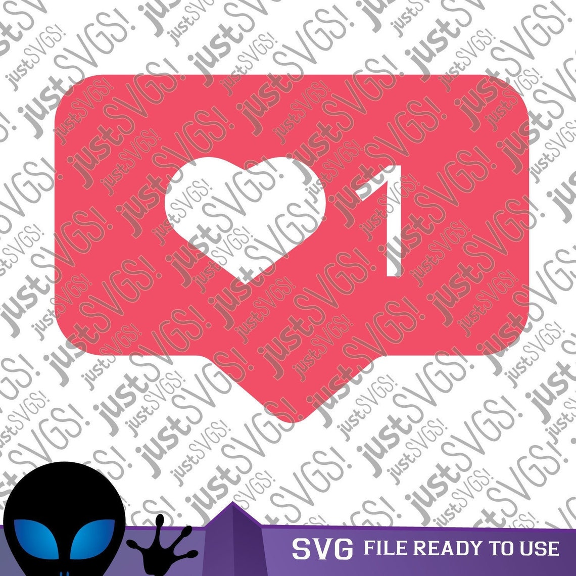 Instagram Like SVG, Cricut Silhouette Cut Files (digital Download) - Etsy