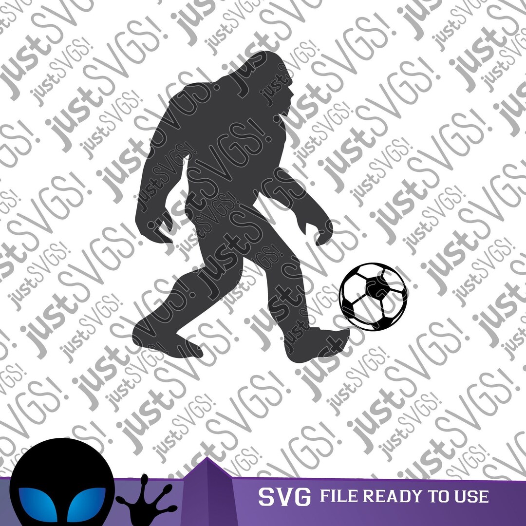 Yeti Soccer Svg, Bigfoot Svg, Soccer Svg, Alien Svg, Sasquatch Svg ...