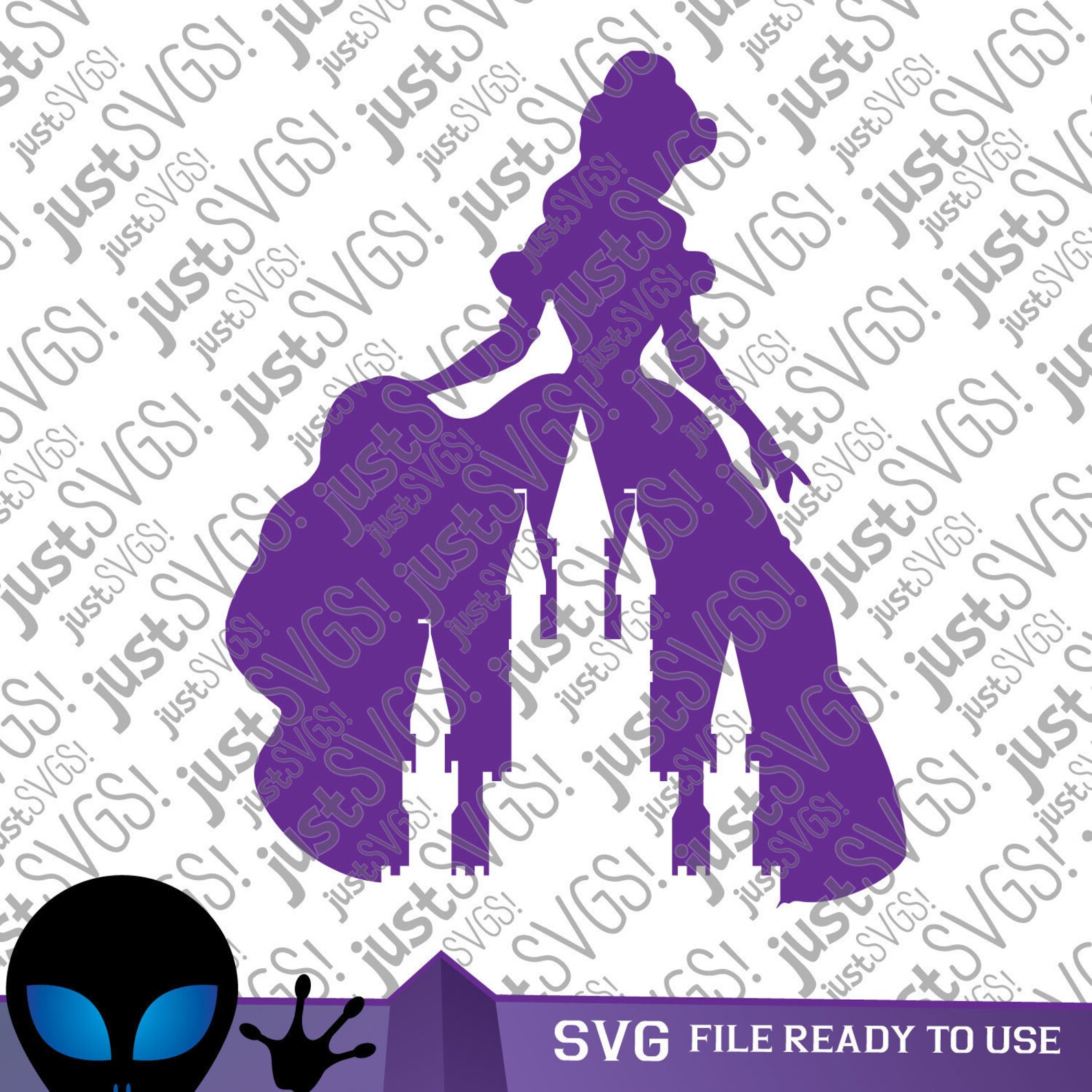 Princess Svg Princess and Castle Svg Fairy Tale Svg Magical | Etsy