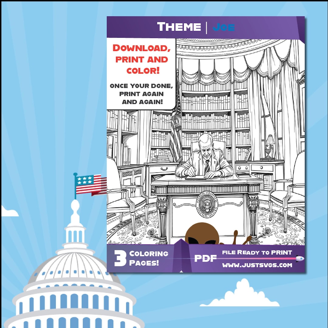 US Presidents Coloring Pages | Printable American History Activity ...