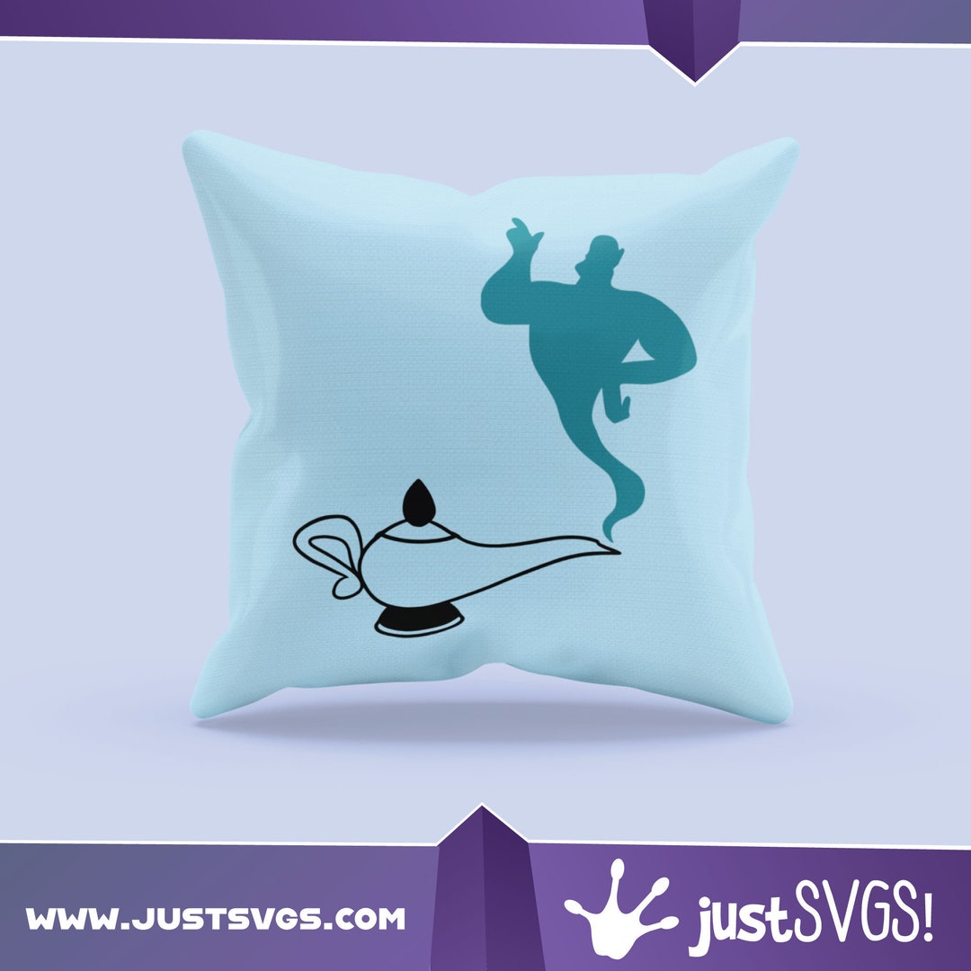 Genie Svg, Genie Lamp Svg, Lamp Svg, Genie in a Lamp Svg, Make a Wish ...