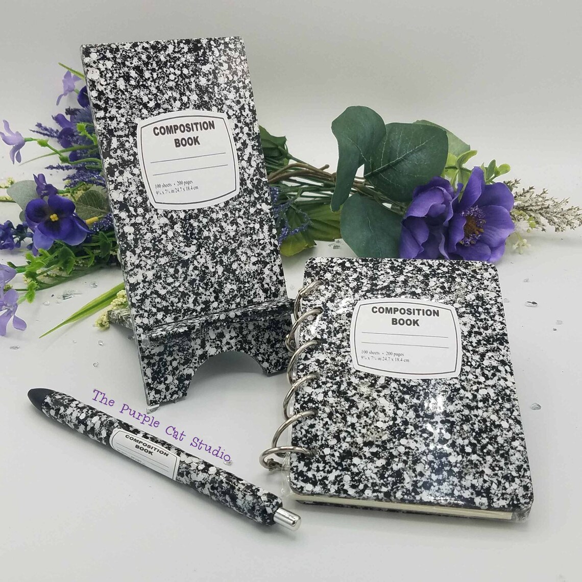 Composition Notebook Bundle: A4 Spiral Notebook With Lined - Etsy