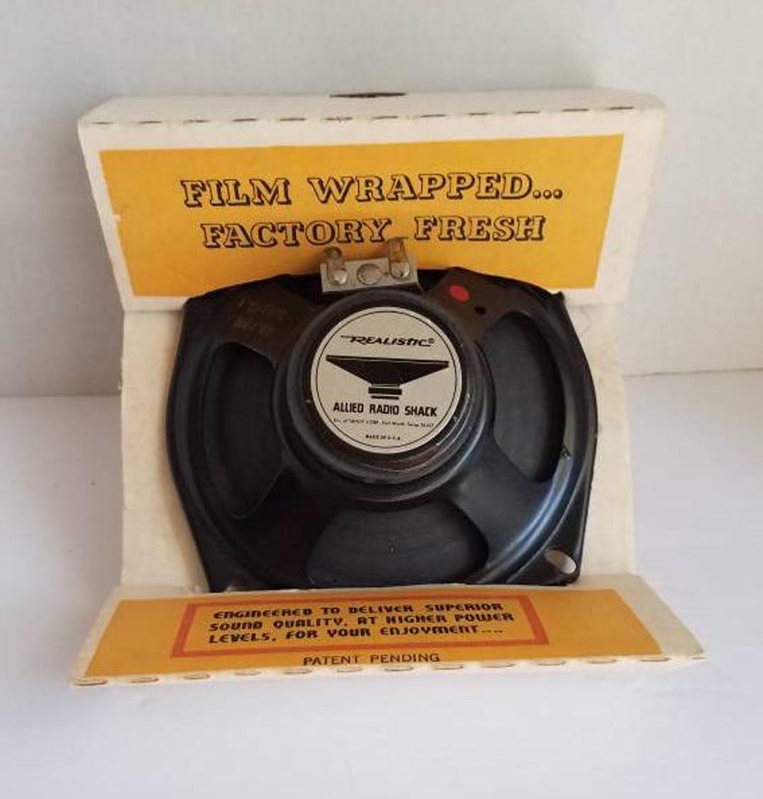 NOS Realistic Allied Radio Shack Speaker/tandy Corp/made in U.S.A. - Etsy