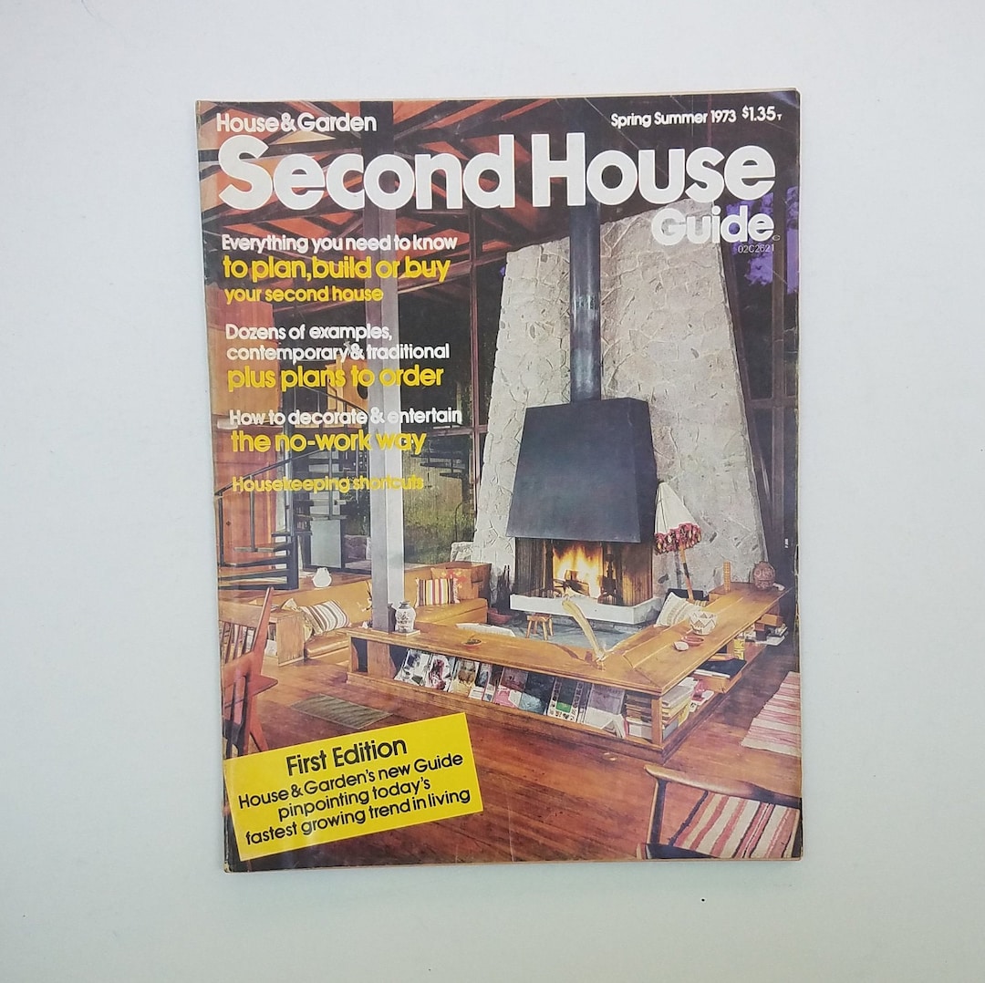 MCM 70's Decorating Guide/house & Garden Second House Guide/spring ...