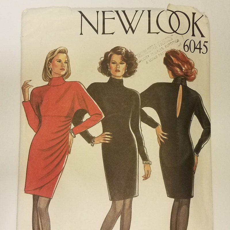 Funnel Neck Dress - Etsy