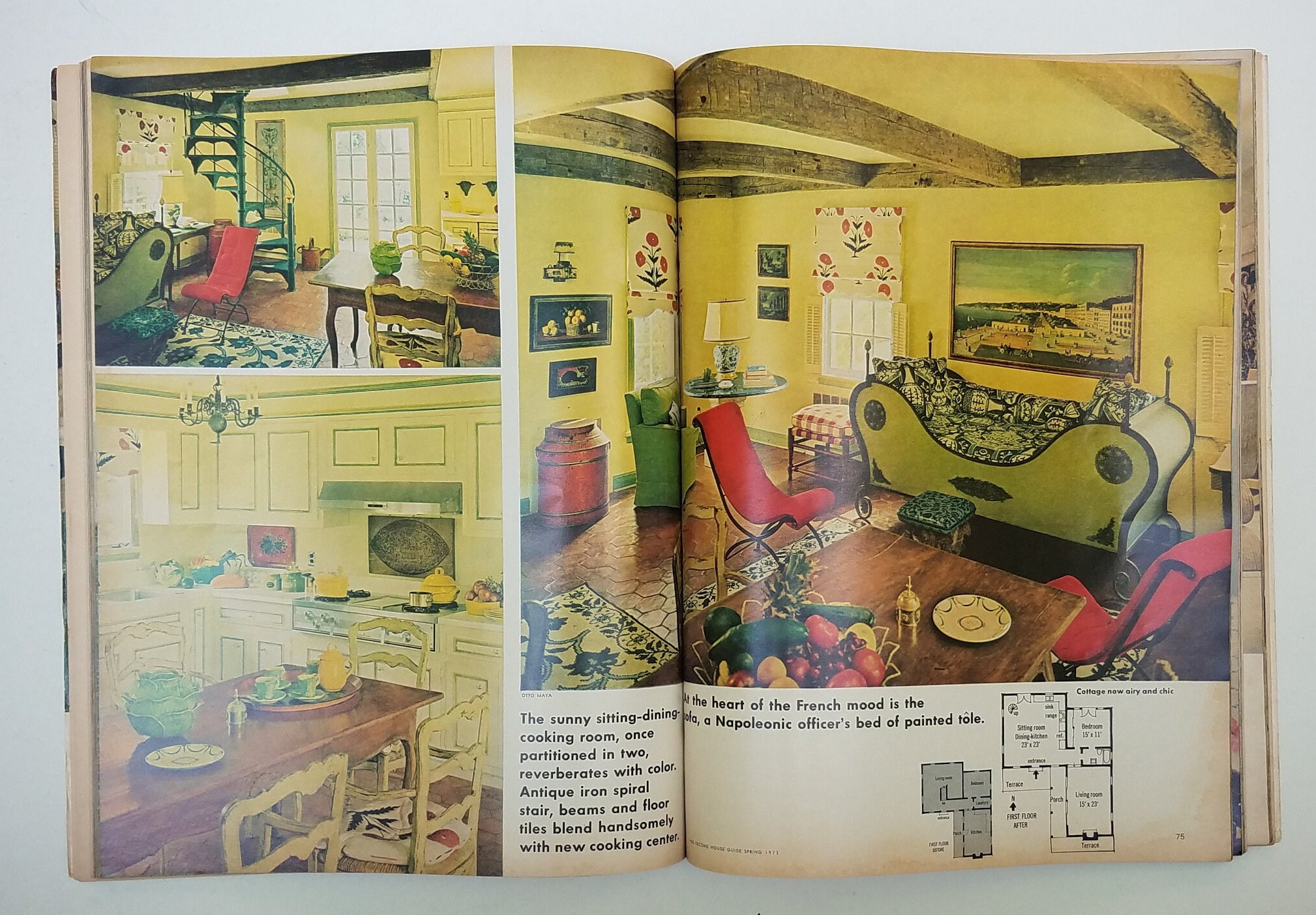 MCM 70's Decorating Guide/house & Garden Second House Guide/spring ...