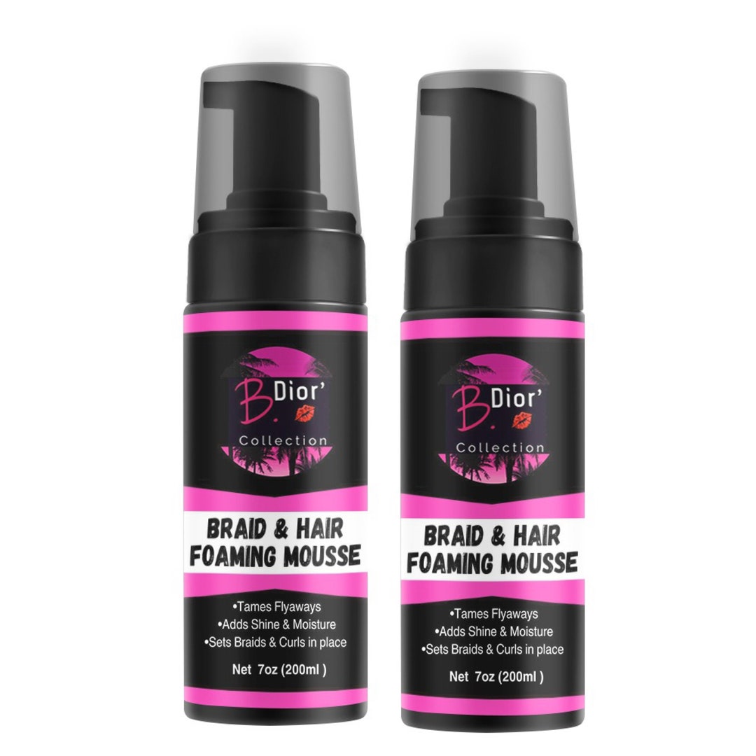 Braid & Hair Foaming Mousse - Etsy