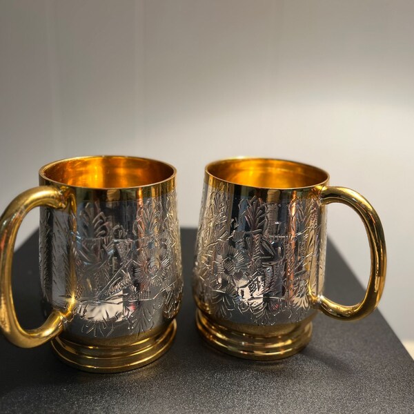 Brass Mugs - Etsy