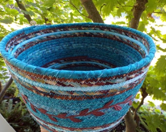 Turquoise Basket - Etsy