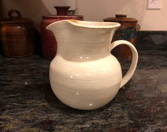 Clay pitcher | Etsy
