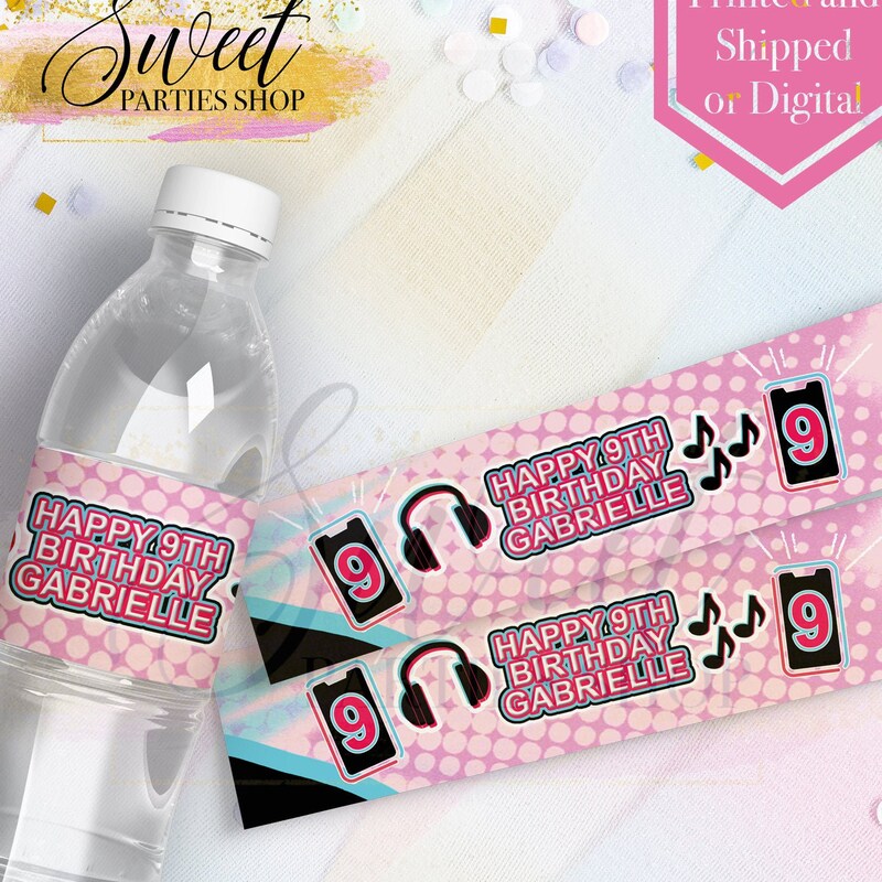 Tik Tok Water Bottle Label - Etsy