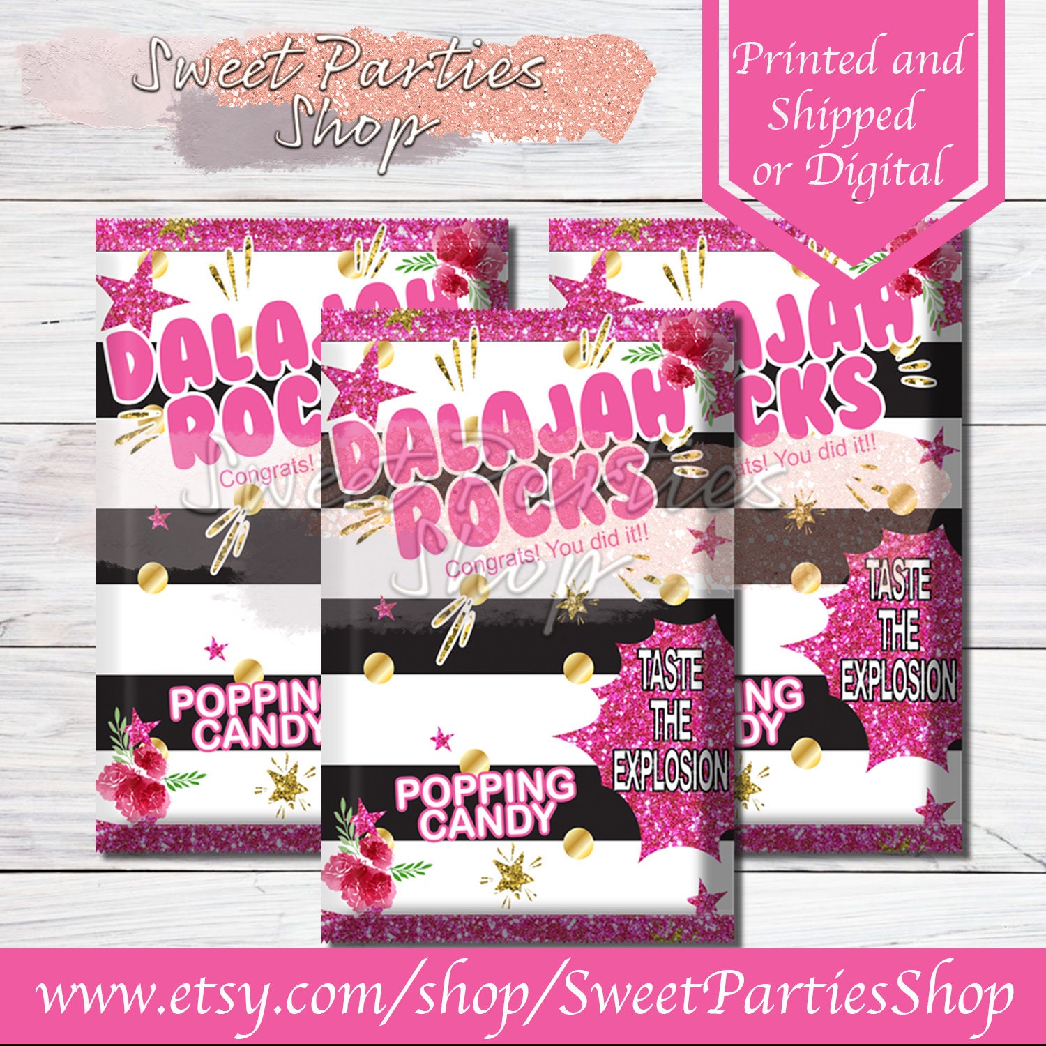 Kate Spade Invite Etsey