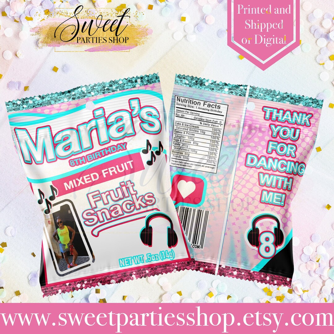 Teen Music Dance Fruit Snacks - Teen Music Dance Party - Dance Birthday ...