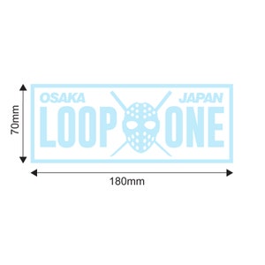 Loop One Kanjo Car Sticker - JDM Osaka Tuner Drift Kanjozoku - Etsy