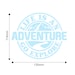 Life is an Adventure Campervan Sticker - Travel Van Truck Caravan ...