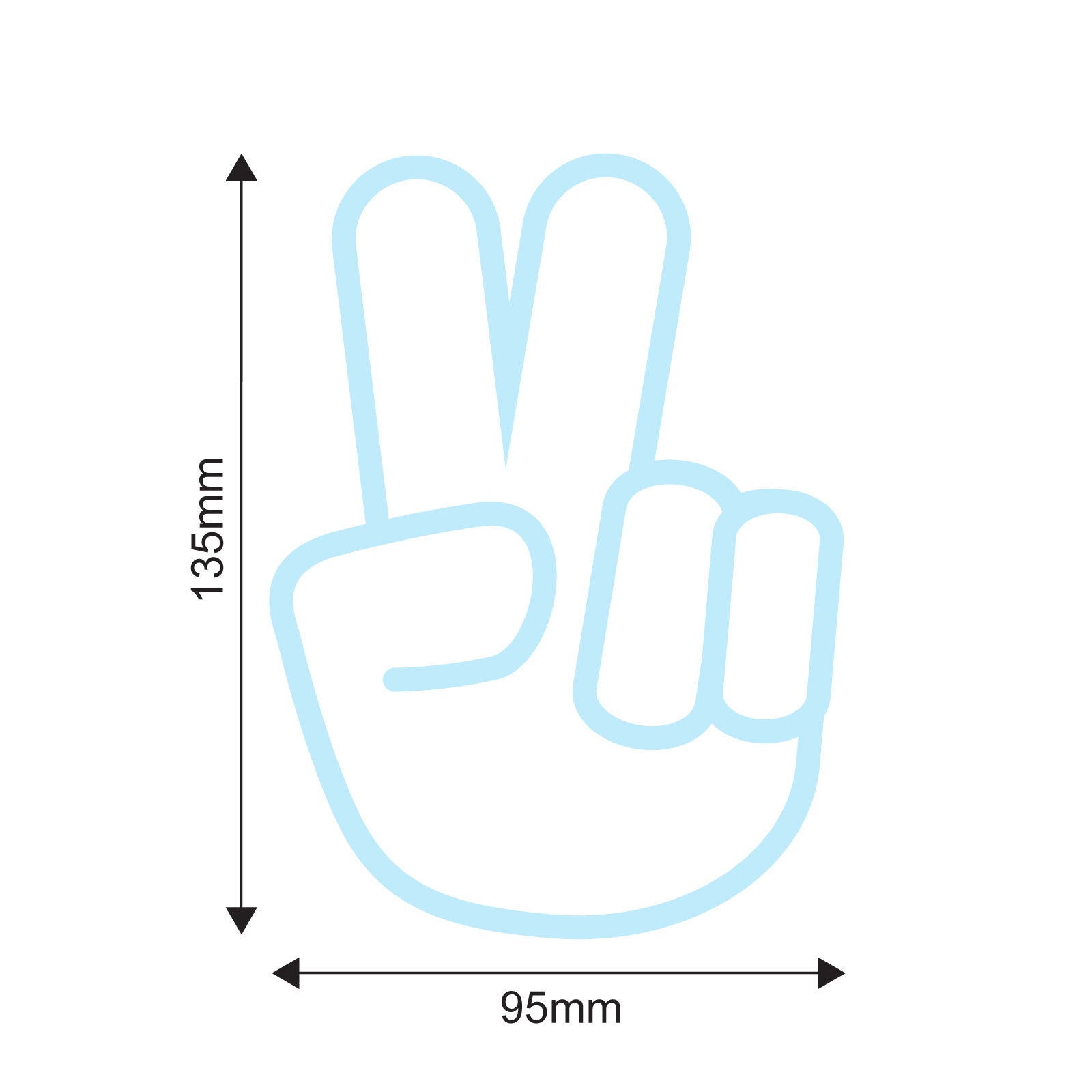 Peace Out Hand Car Sticker Motorhome Caravan Vanlife JDM - Etsy UK