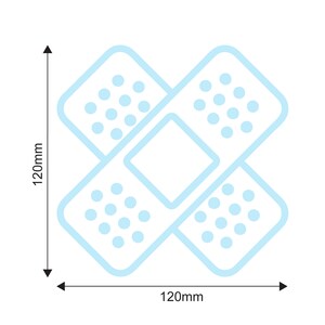 Plaster Dent Funny Car Sticker - JDM RWD Drift Classic Car Campervan ...