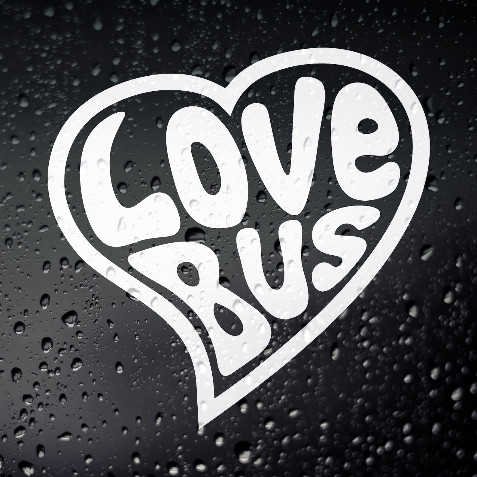 Love Bus Sticker Camper Van Self Build Vanlife - Etsy UK