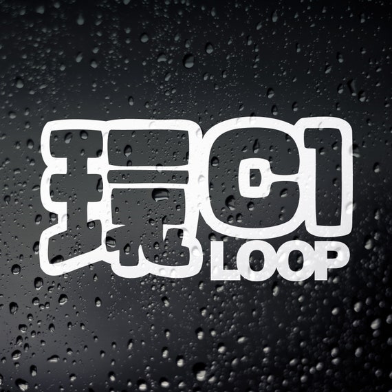 C1 Loop JDM Car Sticker Drift Civic Japanese Tuner Tengoku - Etsy Hong Kong