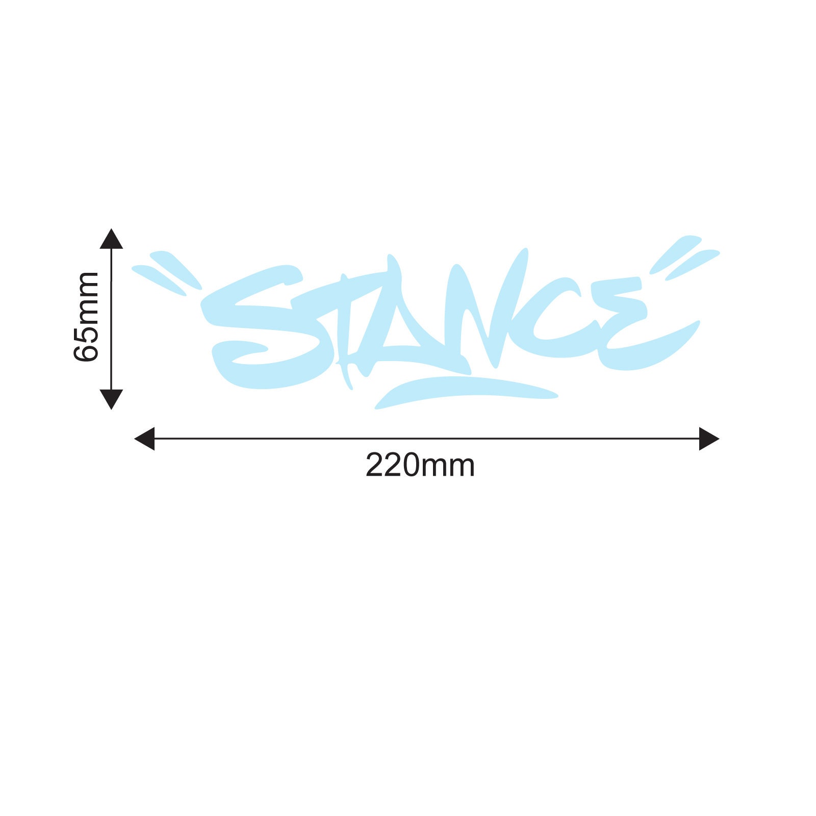 Stance Car Sticker - JDM Euro DUB Laptop Decal Classic Retro Car Hot ...