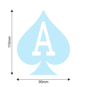 Ace of Spades Sticker - Hot Rod Drag Racing Rat Look American Muscle ...