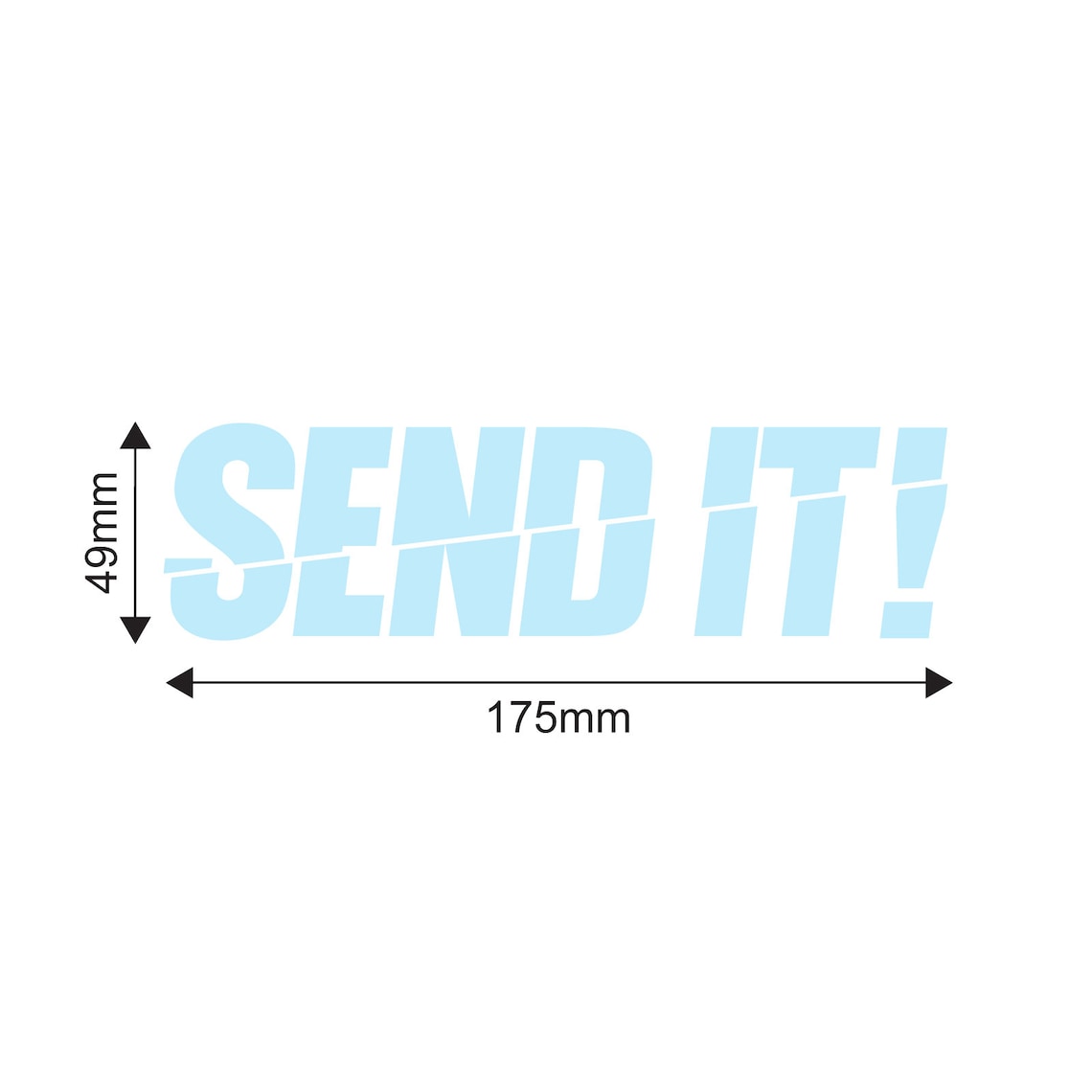 Send It Car JDM Sticker DUB Drift Track Bike Trackday Bumper - Etsy UK
