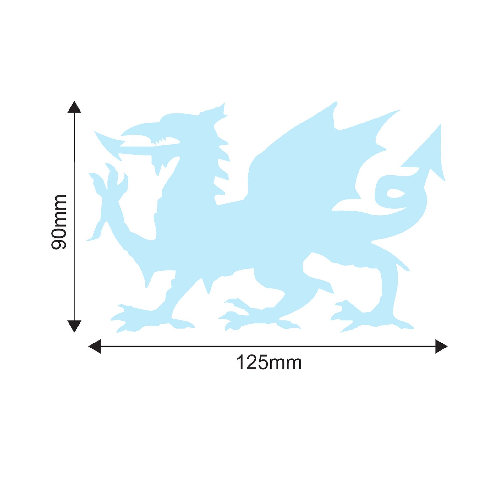 Welsh Dragon Car Sticker Decal Bumper Window Caravan - Etsy UK