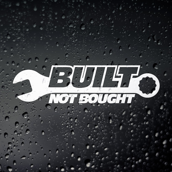 Built Not Bought - Etsy