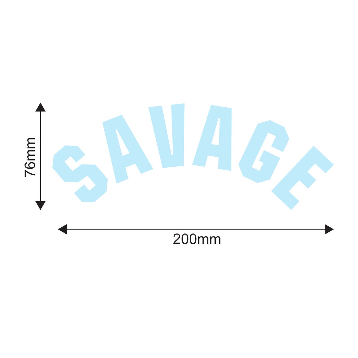 Savage Car Sticker: JDM Tuner Drift Decal - Etsy