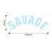 Savage Car Sticker JDM JAP Tuner Drift Stance Tengoku Japanese DUB Euro ...