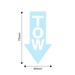 Tow Arrows Motorsport Car Sticker X 2 - Drift Rally Race Track Day ...
