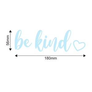 Be Kind Car Sticker - Motorhome Caravan Vanlife JDM Drift Euro DUB ...