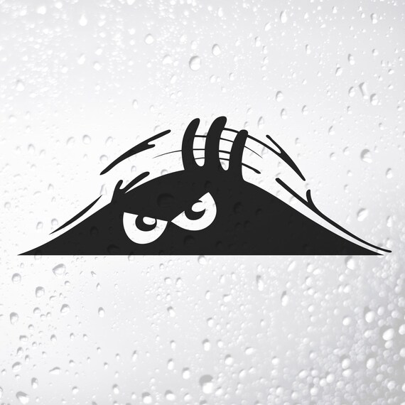 Peeking Monster Lustige Auto Sticker Laptop Vinyl Aufkleber AutoAufkleber Lkw Lkw JDM Etsy