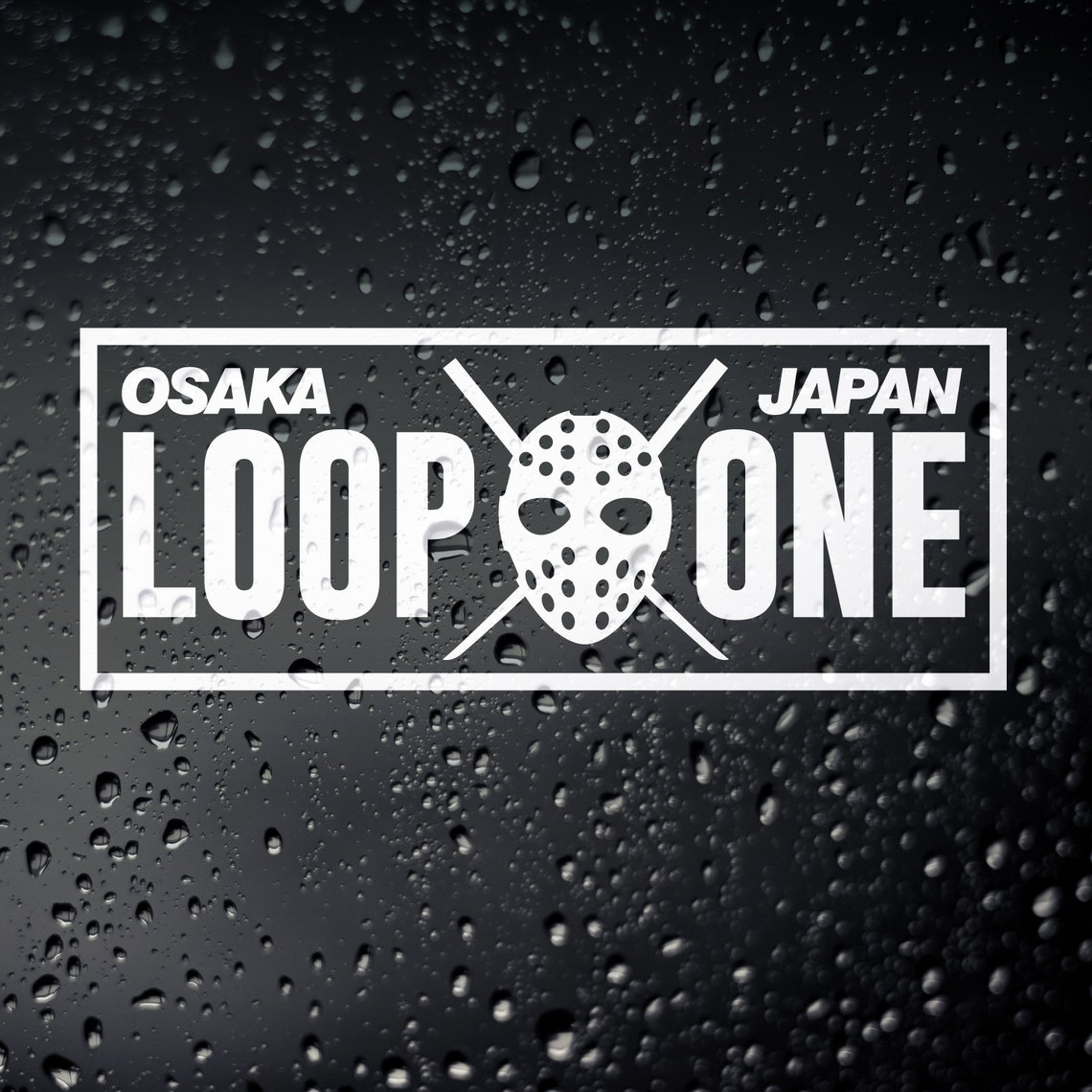Loop One Kanjo Car Sticker - JDM Osaka Tuner Drift Kanjozoku - Etsy