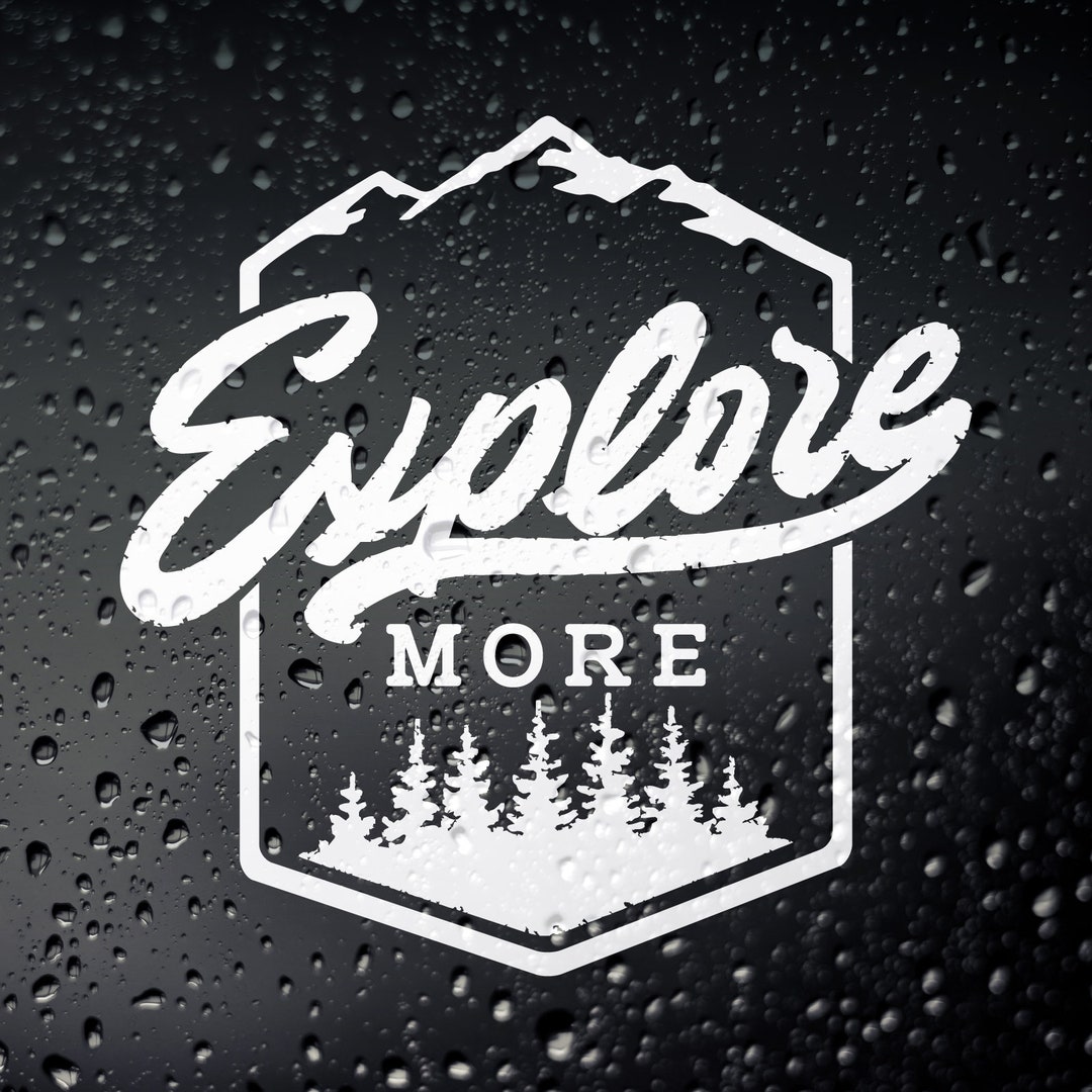 Explore More Campervan Sticker - Travel Van Truck Caravan Motorhome ...