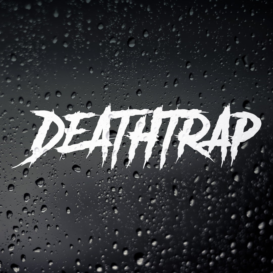 Deathtrap Funny Car Sticker, JDM Sticker, Euro DUB off Road 4x4 Drift ...