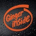 Ginger Inside Funny Car Window Sticker JDM Jap Campervan off - Etsy