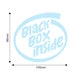 Black Box Inside Funny Car Window Sticker Fitted Young New - Etsy