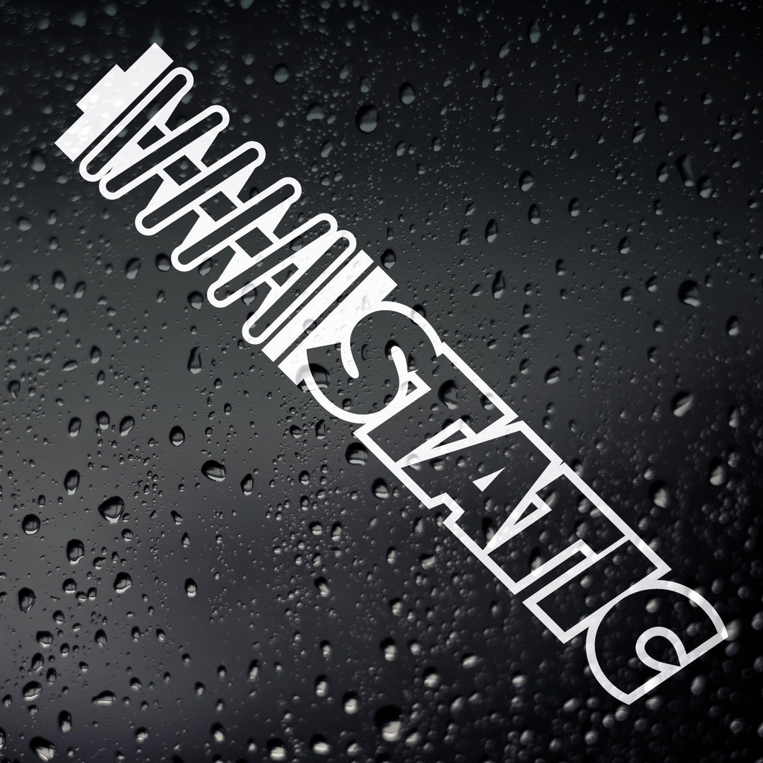 Static Funny Car Sticker - JDM RWD Drift Stance Lowered Hydo Air Bag ...