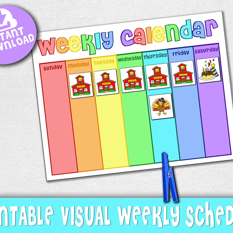 Learning Calendar - Etsy