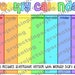 Kids Visual Weekly Calendar: Printable Daily Planner (PDF) - Etsy
