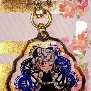 Gold Border Hashira Charm - Etsy