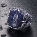 Virgin Mary Ring, Marian Consecration Ring, 925 Sterling Silver ...