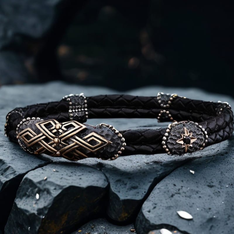 Mens Celtic Bracelet - Etsy