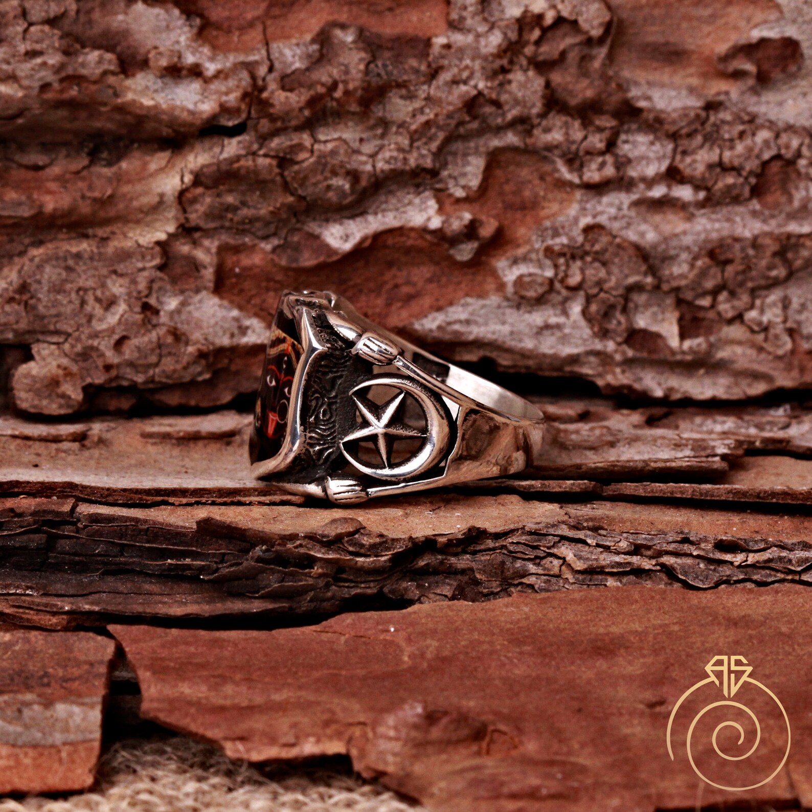 Mahakali Hindu Goddess Religious Jewelry Custom Made Ring Kali | Etsy