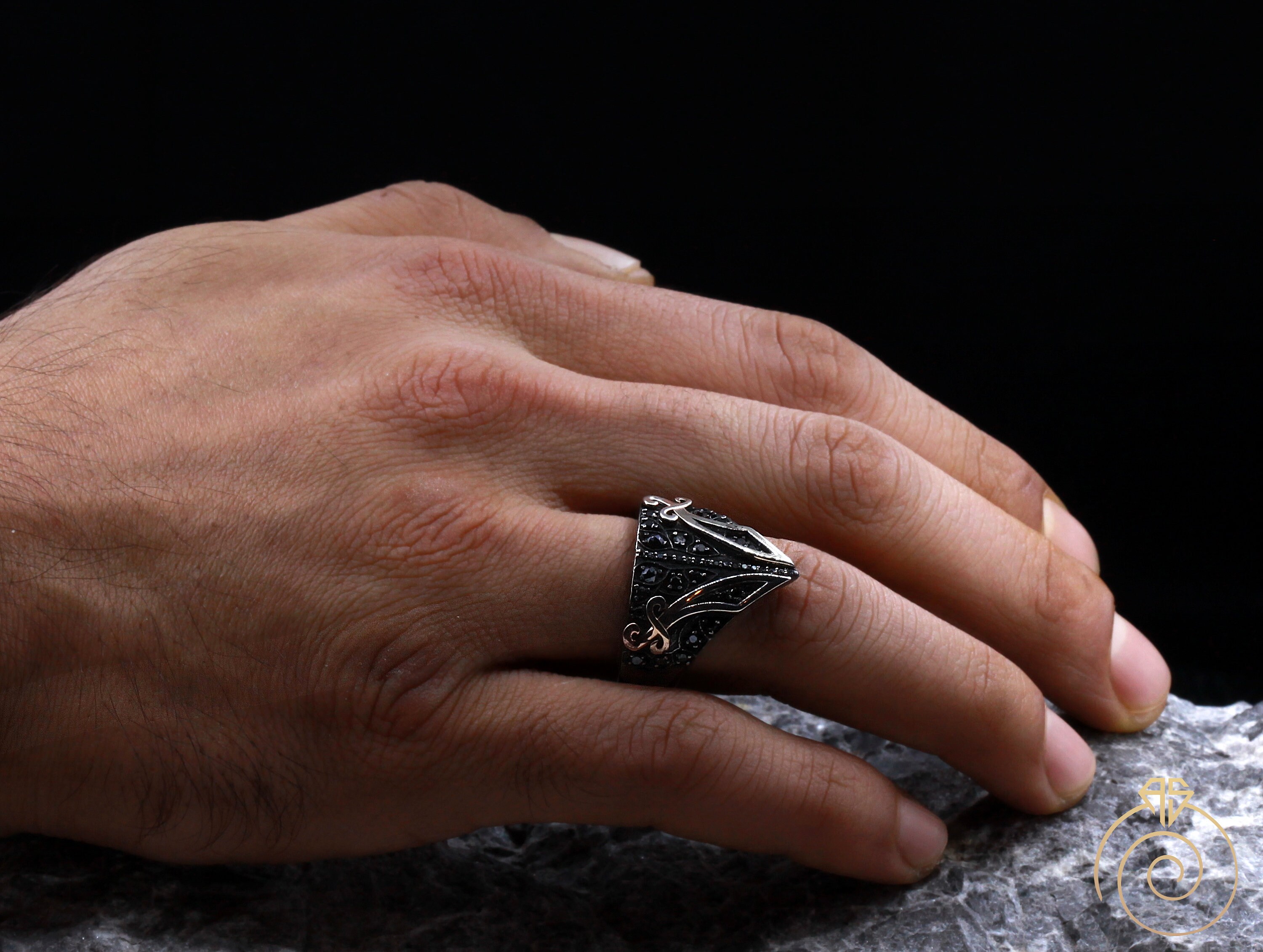 Herren Dao Dao Schwert Daumen Ring Krieger Schwarz - Etsy