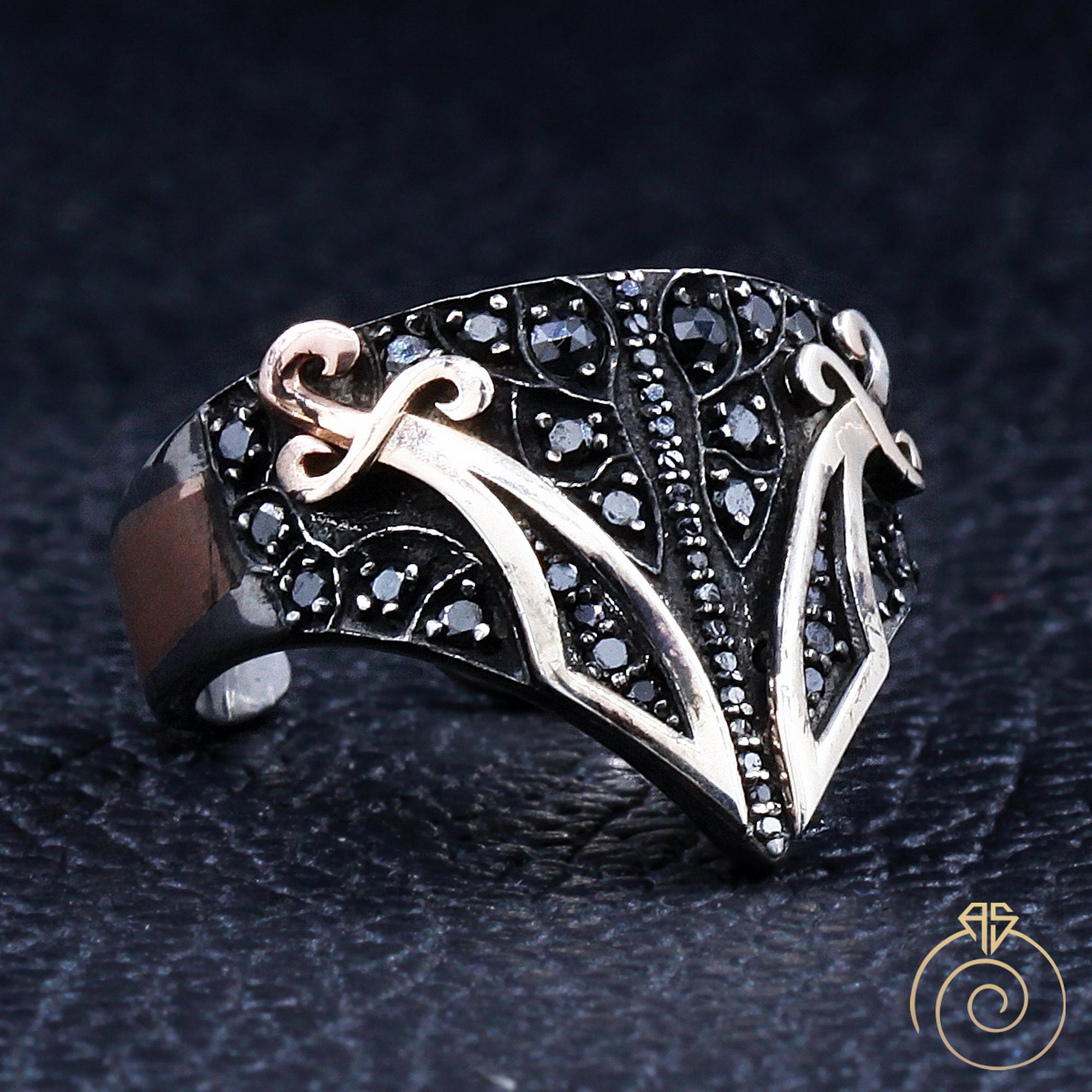 Herren Dao Dao Schwert Daumen Ring Krieger Schwarz - Etsy