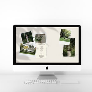 Digital Vision Board • Desktop Vision Board • Desktop Wallpaper Vision ...